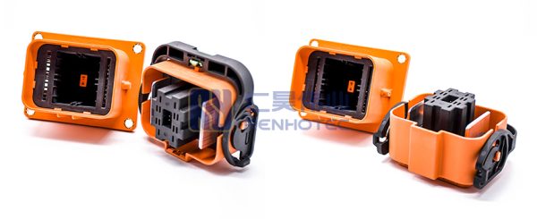 Mini Manual Service Disconnect EV Plug 2 Pins 200A