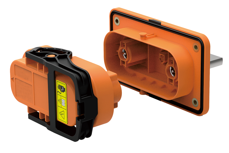 Manual Service Disconnect Connector EV Plug 2 Pins 500A