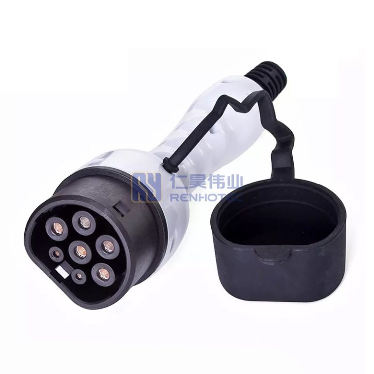 IEC 62196-2 Type 2 Plug AC Charge Port 16A 250V Connector Single-phase ...