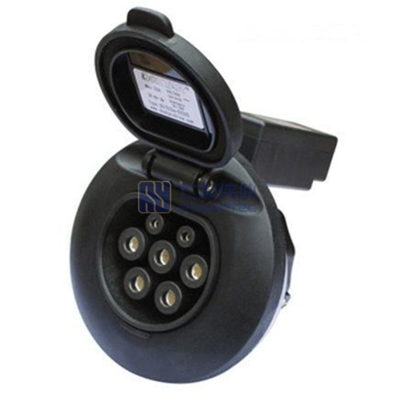 IEC 62196-2 Type 2 Socket AC Charge Port 32A 415V Socket Three-phase EV ...