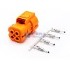 4 Pin High Voltage Interlock Connector Plug 70A 10mm2 Shielded Cable Z ...