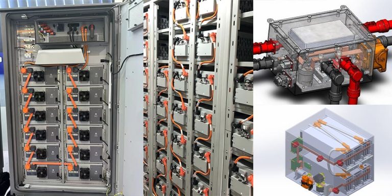 Energy Battery Storage Connector Right Angle 400A Orange 120mm2 ...