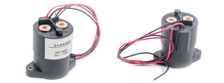 High Voltage DC Contactor SPST-NO 48V COIL 200A - Renhotec EV