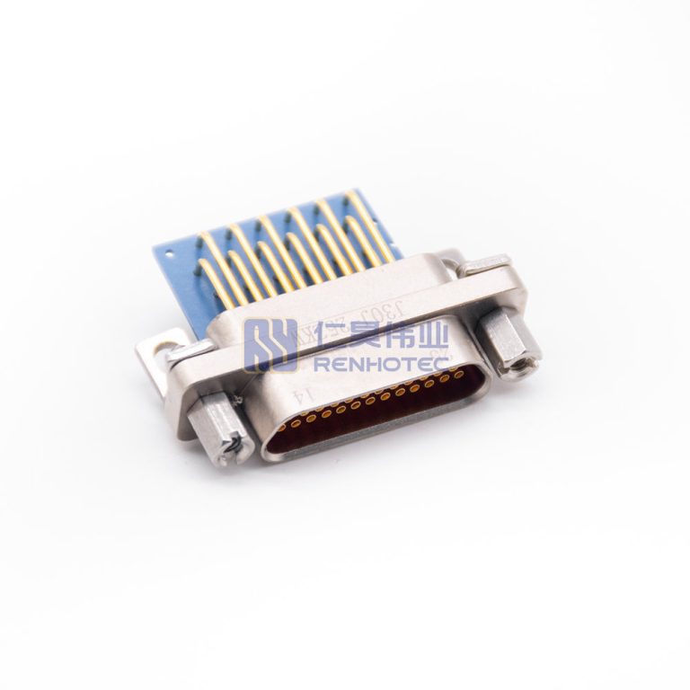 J30J (MIL-DTL-83513 / MDM) Metal Shell 25pin 90-Degree PCB Micro-D ...
