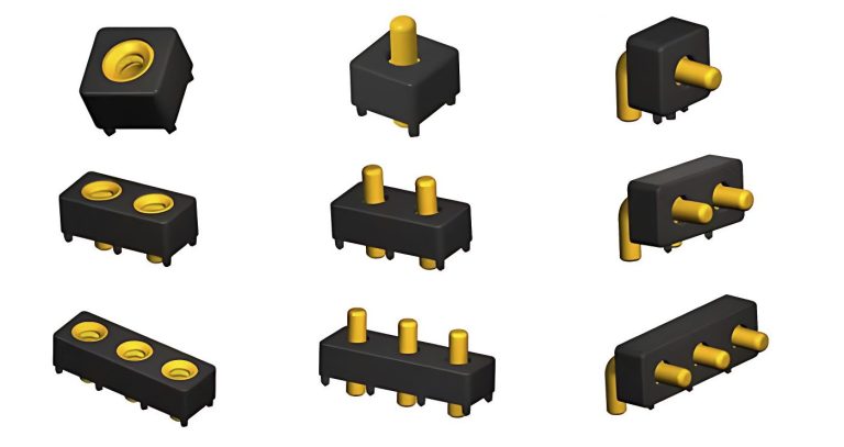 20A floating board to board connector 3mm contact bend female two ...
