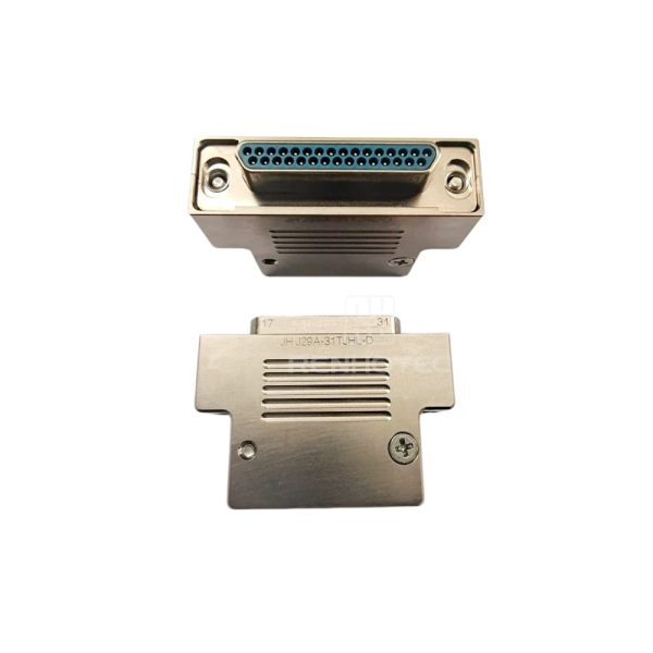 J29A Series 37-Pin Micro-Rectangular Connector, Solder Cup Termination ...
