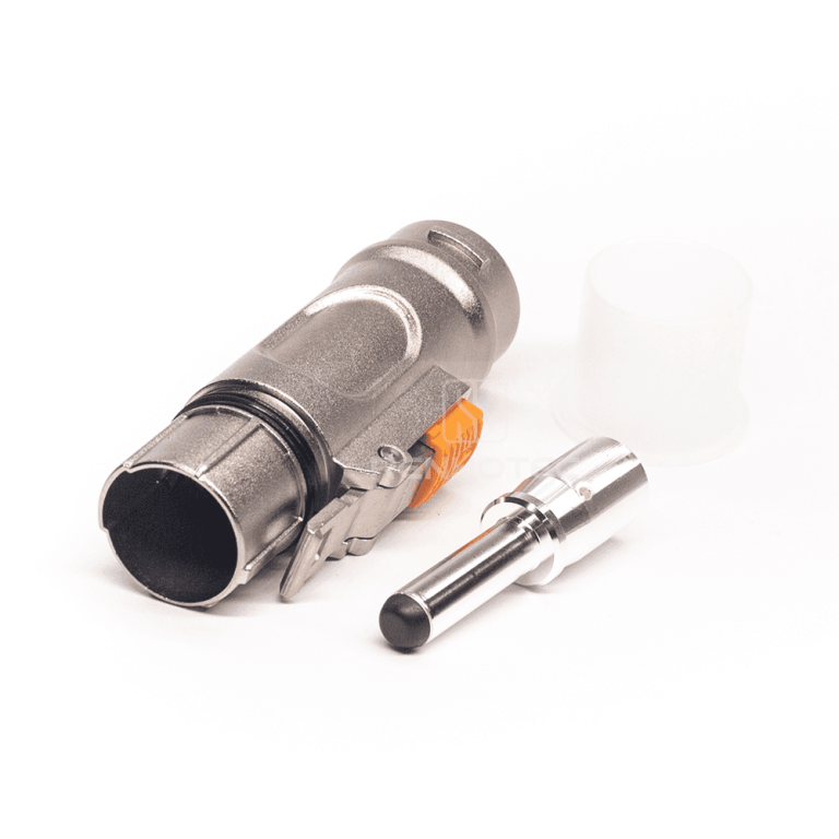 1 POS High Voltage Interlock Connector Metal Plug, 150A, 35mm² Shielded ...