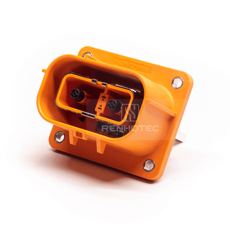 2 POS High Power Electric Vehicle connector Socket, 150A, Busbar ...